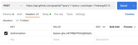 Swift Alamofire를 사용하여 Github Graphql로 데이터 가져오기