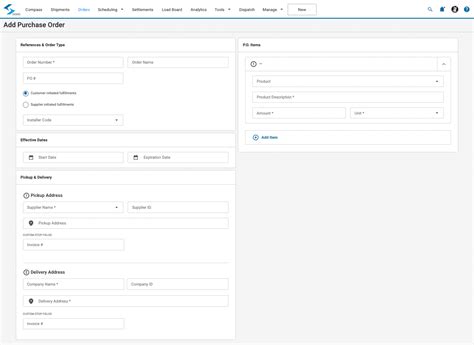 Managing Purchase Orders