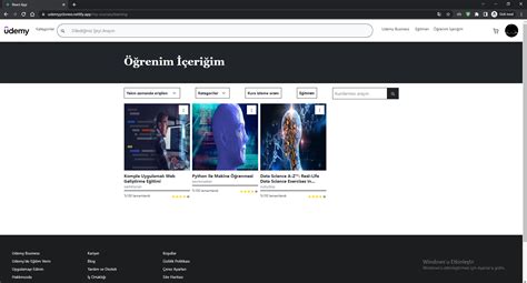 Github W Rootudemy Clone Reactjs Udemy Clone Uygulaması