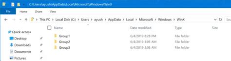 How To Rename Items In The Win X Menu Of Windows 11 10