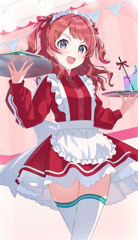 Hanami Saki Idolmaster And 1 More Drawn By Misuzu0342 Danbooru