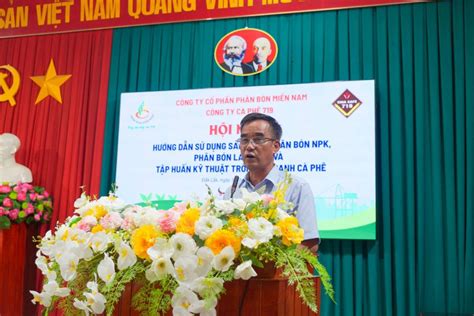 Tái Canh Cà Phê Bứt Phá Năng Suất Lúa Giải Pháp Từ Phân Bón Miền Nam Tại Buổi Tập Huấn Ở Công