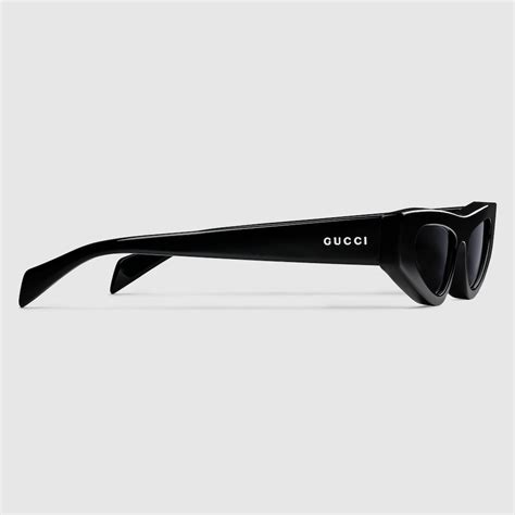 Cat Eye Frame Sunglasses In Black Gucci® Us