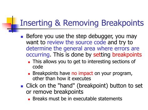 Ppt Debugging Logic Errors Powerpoint Presentation Free Download Id3367342