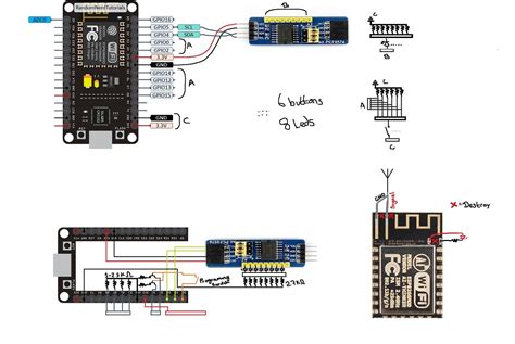 ESP12 Problems With Pins D3 And D4 General Guidance Arduino Forum