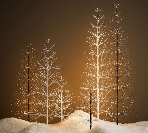 Lit Twinkling Twig Tree Pottery Barn
