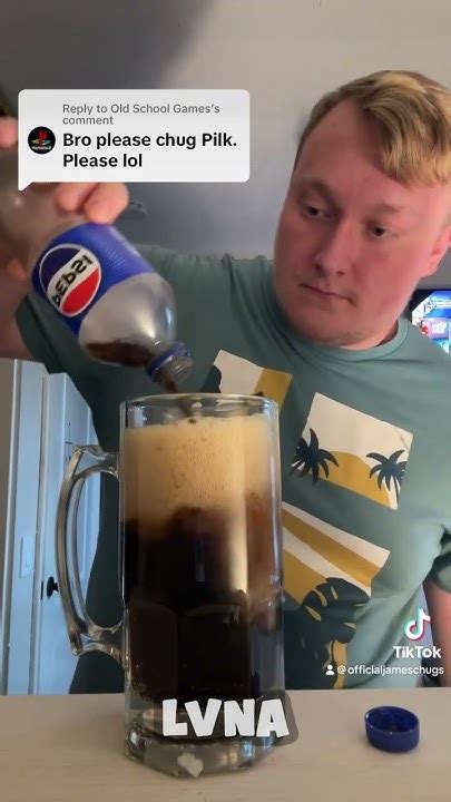 James Chugs Very Fast Pilk Chug Shorts Youtube