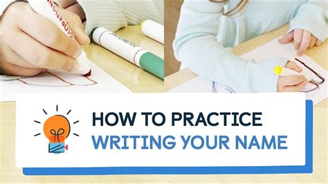 How To Practice Writing Your Name Youtube