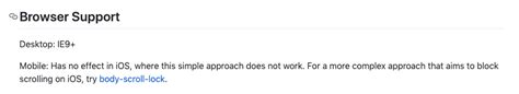 Don T Scroll Parent Component When Modal Is Opened Issue 191