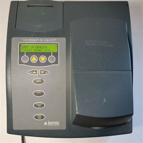 Thermo Spectronic Genesys 20 Spectrophotometer 40014 W ~500 Lamp Hou