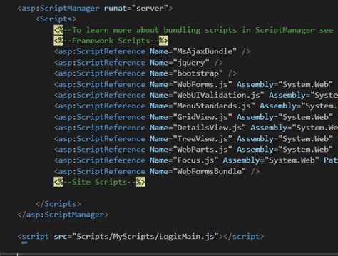 Why Aspnet Webform Not Recognizing Jquery Code Cs1056 Unexpected