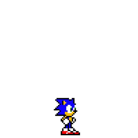 Pixilart Sonic Jumping By Atobin0002