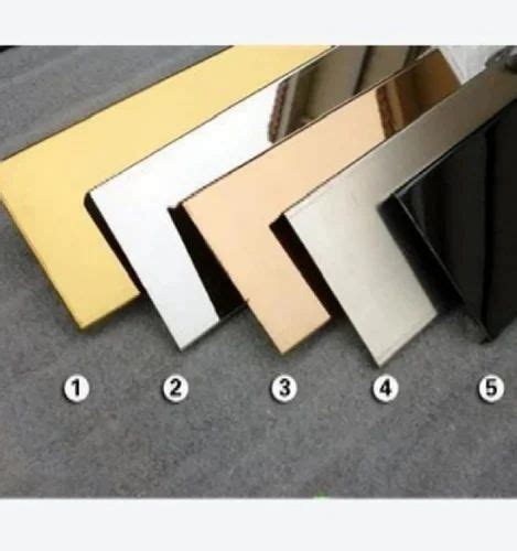 Ss Pvd Sheet Thickness 1 Mm At ₹ 400 Kg In Mumbai Id 2854234030497