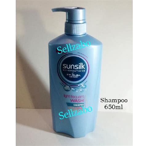 New 1 Pc Sunsilk Light Blue Frequent Wash Hair Shampoo Beauty