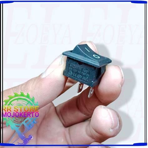 Hitam Switch Switch 2 Pin On Off Black Shopee Philippines