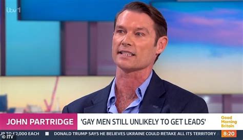 John Partridge Accuses Hollywood Of Homophobia And Claims Gay Actors
