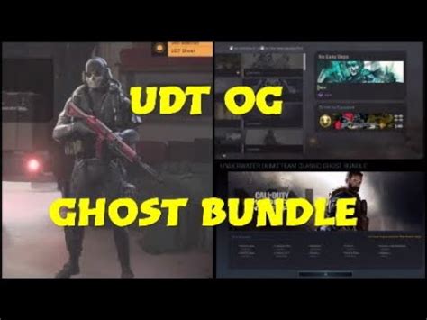 Modern Warfare Udt Og Ghost Operator Bundle Youtube