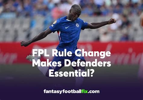 Fpl 2025 26 Points Boost For Defensive Players