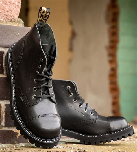 Bocanci Steel 6 Inele Negru