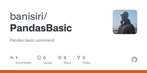 Github Banisiripandasbasic Pandas Basic Command