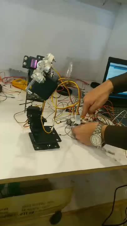 saad imran on linkedin automate the robotic arm using arduino uno and potentiometer