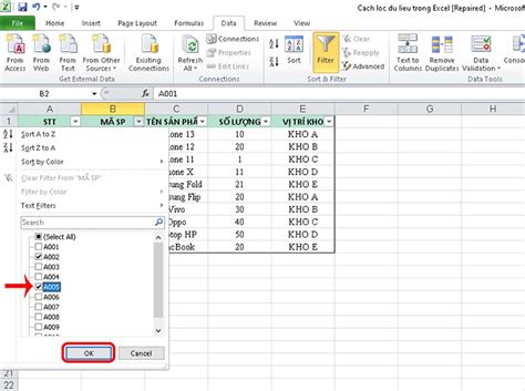 10 Cách Lọc Dữ Liệu Trong Excel Không Phải Ai Cũng Biết