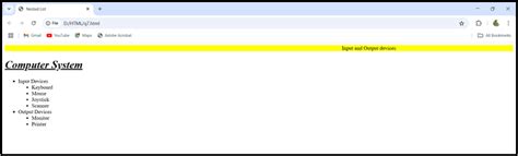 html practical questions and answers for exam practical questions with answer html computer