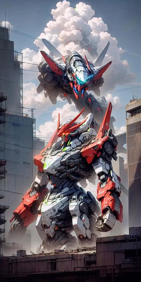 Ai壁纸绘画高达，旗袍小姐 画图小能手03的动态 花瓣网