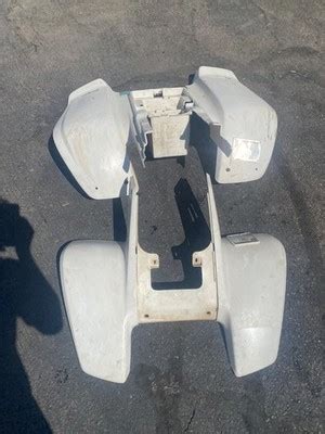 1997 Yamaha Warrior 350 Yfm350x Front Rear Back Fairing Fenders Cowls