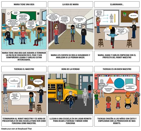 El Robot Tuercas Storyboard Par A11085b6