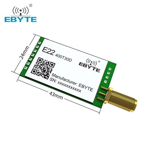 Ebyte E22 400t30d V2 Sx1268 433mhz Lora Uart Wireless Long Range Module Iot Module Shop