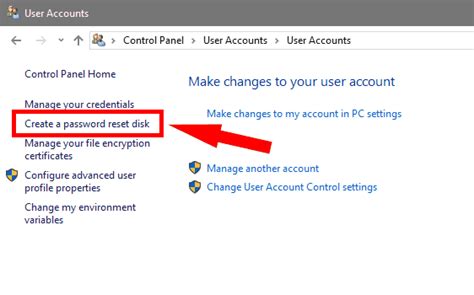 Create Password Reset Disk How To Create A Windows Password Reset Tool