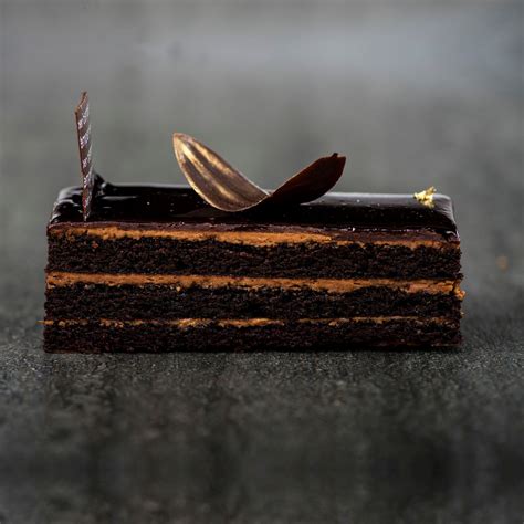 Dark Chocolate Cake Temper Chocolate And Pastry