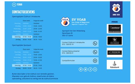 De Voab Site Uitgelicht Sv Voab