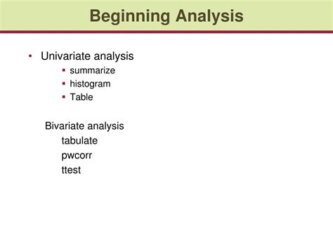 Ppt Getting Started With Stata Powerpoint Presentation Free Download Id3729842