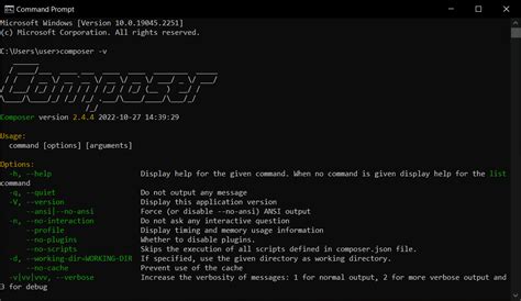 cara install composer di windows codein