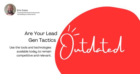 Are Your Lead Gen Tactics Outdated