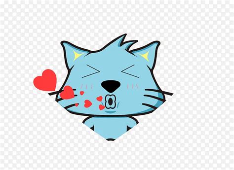 飞吻可爱三脚猫png图片素材下载 图片编号9076641 Png素材网