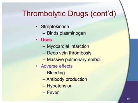 Thrombolytic Enzymes Examples At David Greenfield Blog