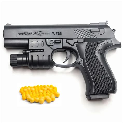 Glock17 Bb Toy Gun Compact Spring Powered Pistol With 6mm Plastic