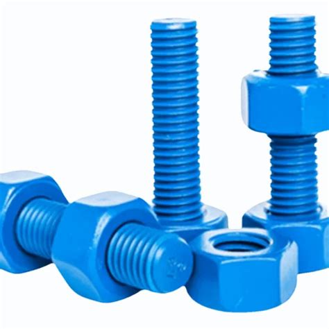 Ptfe Coated Nut Bolt At ₹ 90kg Polytetrafluoroethylene Coated Bolts