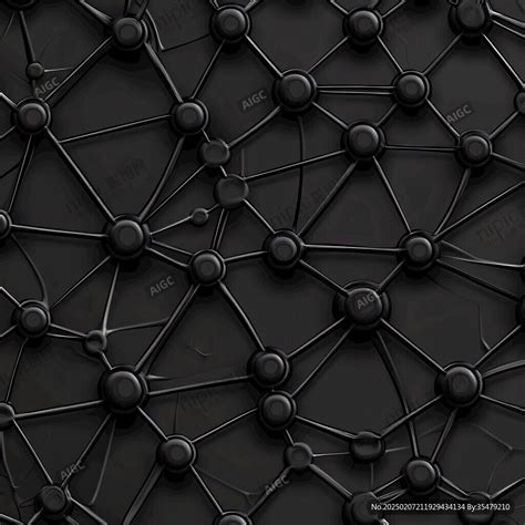 Ai创作图网络纹理 背景网络 无缝连接 黑网状 抽象黑网纹理 黑科技纹理 网状结构排列 黑科技底纹 无限连接花纹 网络特写 丛状结构 无缝链接 无缝连接图片 3d黑色背景 网络背景底纹
