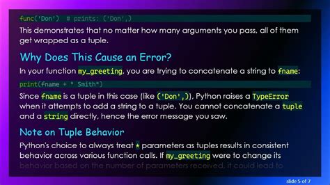 Understanding Why Python Thinks Your Variable Is A Tuple Youtube