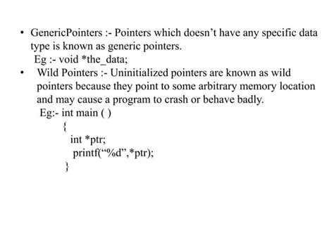 Arrays And Pointers Ppt