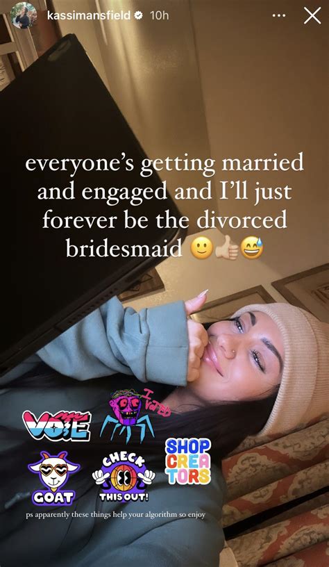 Kassi Mansfield Adding Stickers To Help Her Algorithm R Gymsnark