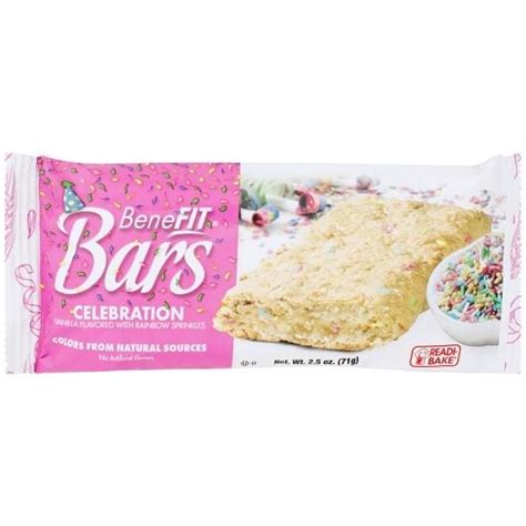 Readi Bake Benefit Celebration Bar 2 5 Ounce 48 Per Case