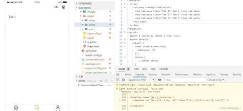 taro，nutui4 vue3 小程序tabs组件显示不全 vue3 nutui4 csdn博客