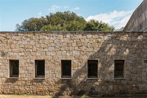 Amelia Tavella Architectes Completes Timber And Stone Corsican School