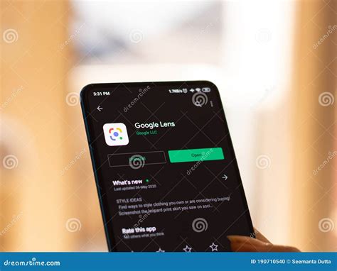 Assam India June 25 2020 Google Lens To Identify Objects And Text Editorial Image Image