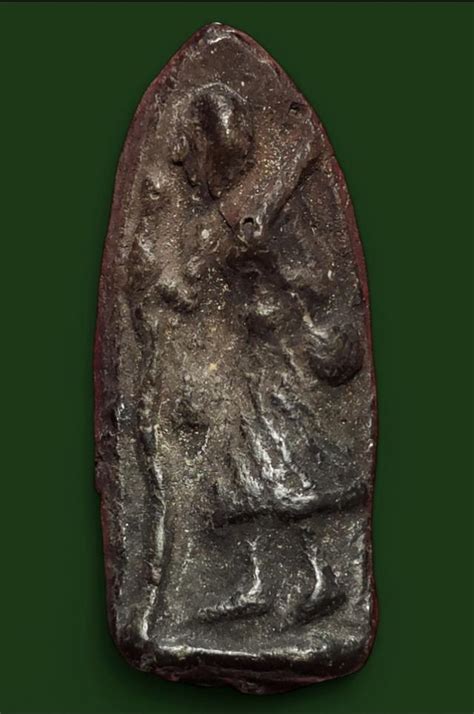 พระสิวลี พิมพ์มีย่าม เนื้อดำ หลวงพ่อกวย วัดโฆสิตาราม Ennxo